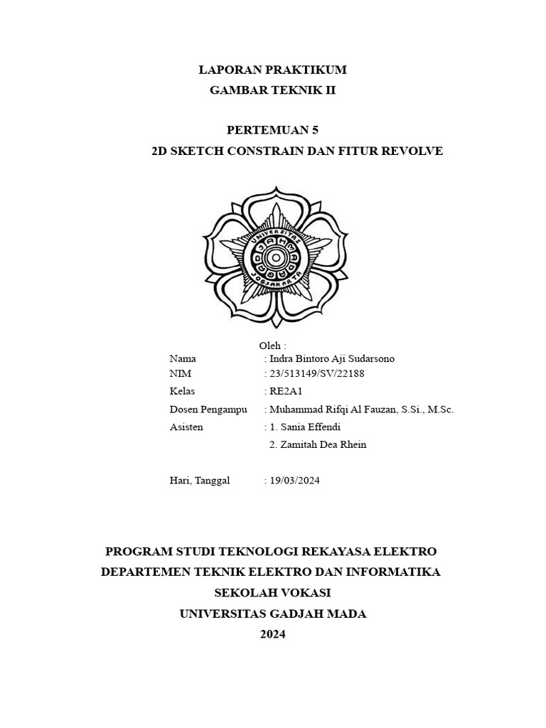 A1 - Gamtek 2 - Pertemuan 5 - Indra Bintoro Aji Sudarsono | PDF