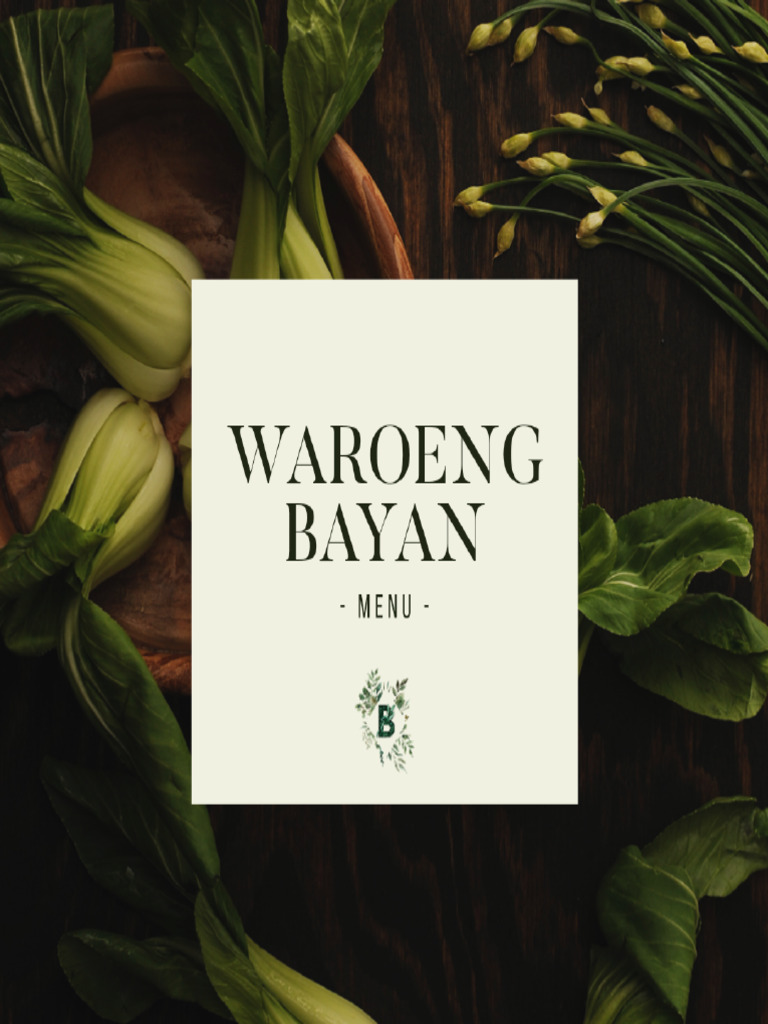 Waroeng Bayan Menu Update | PDF