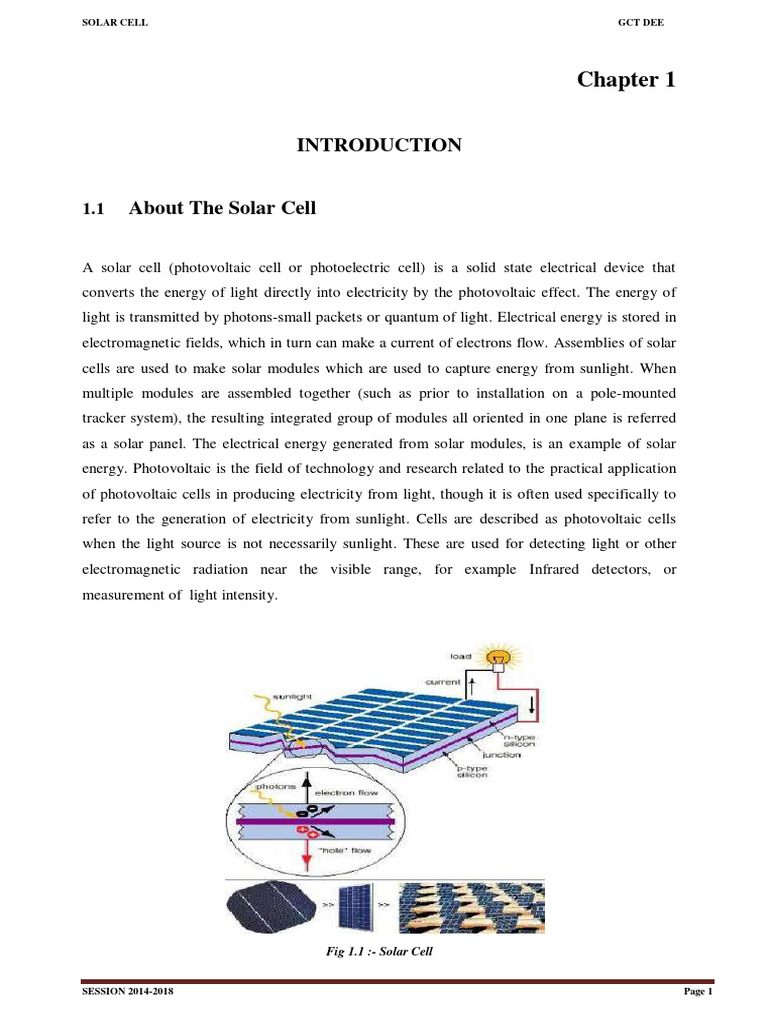 Understanding Solar Cells and Energy | PDF | Solar Cell | Thin Film ...