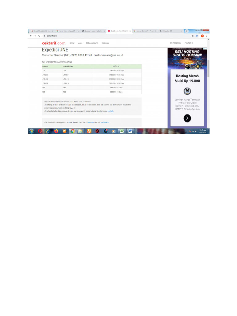 Cotoh Dakun Non E-Catalog | PDF