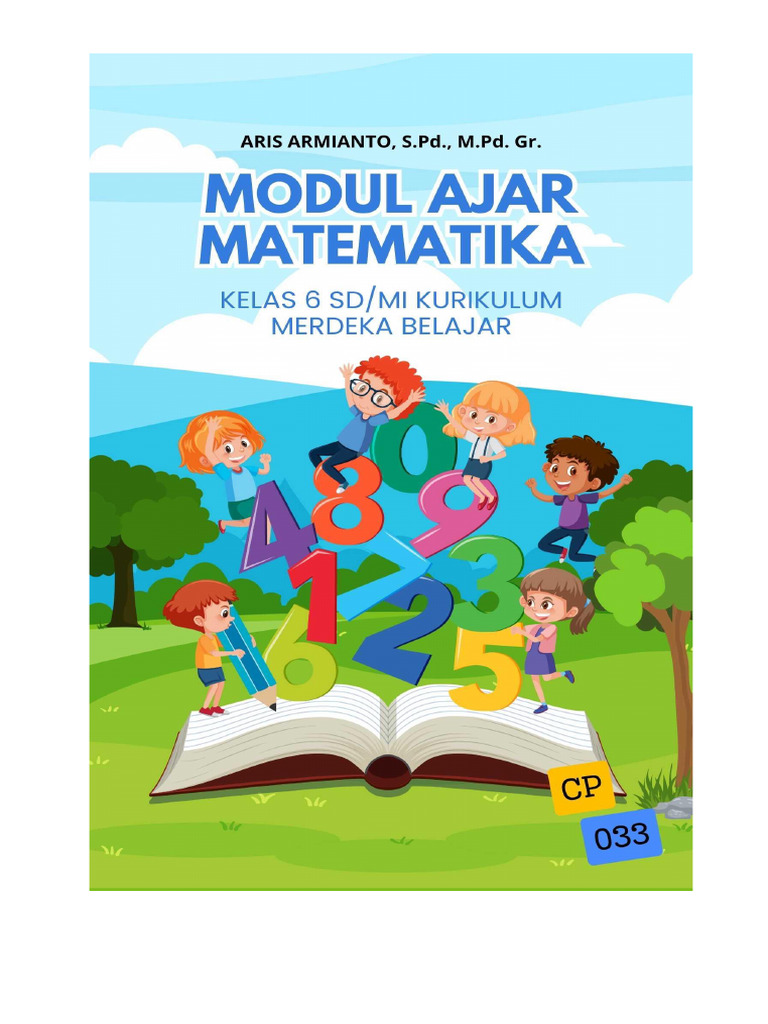 Modul Ajar Matematika Kelas 6 Kurikulum Merdeka Pdf