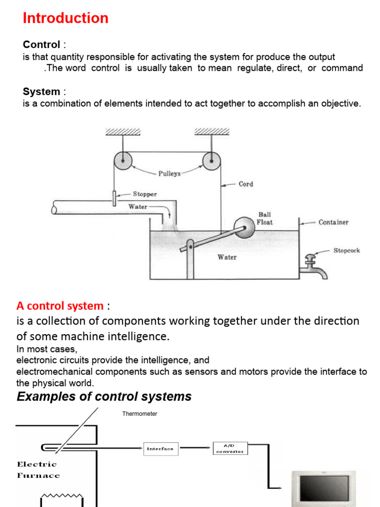 Introduction 23 | PDF | Control Theory | Feedback