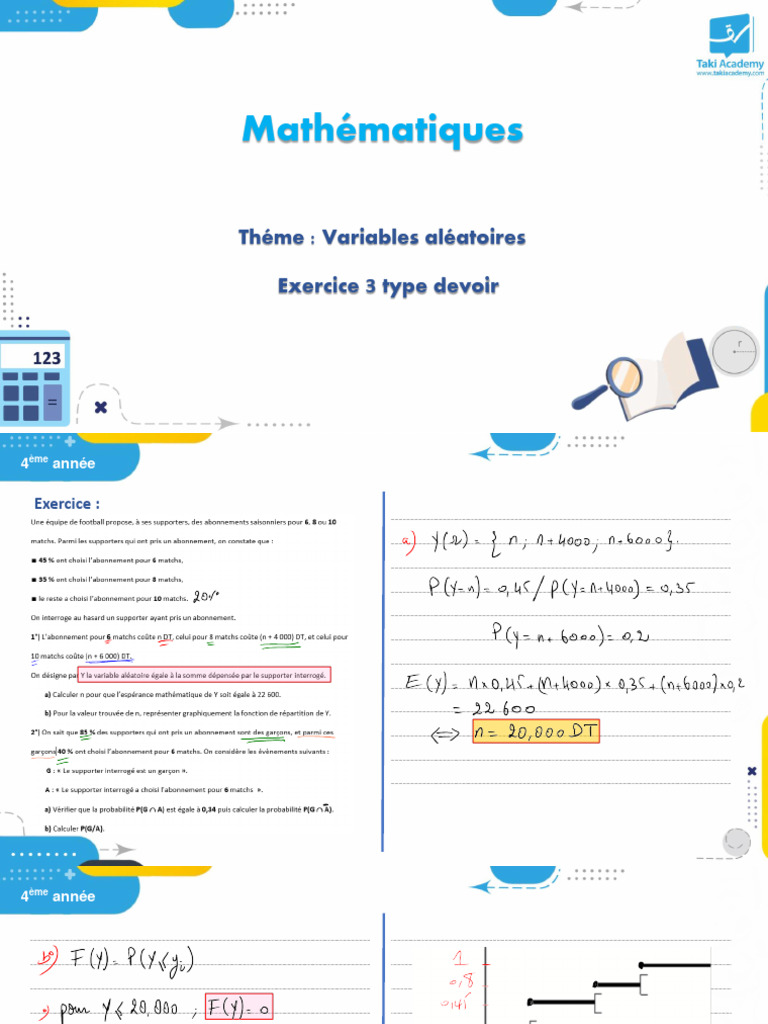 Exercice Type Devoir 3 | PDF