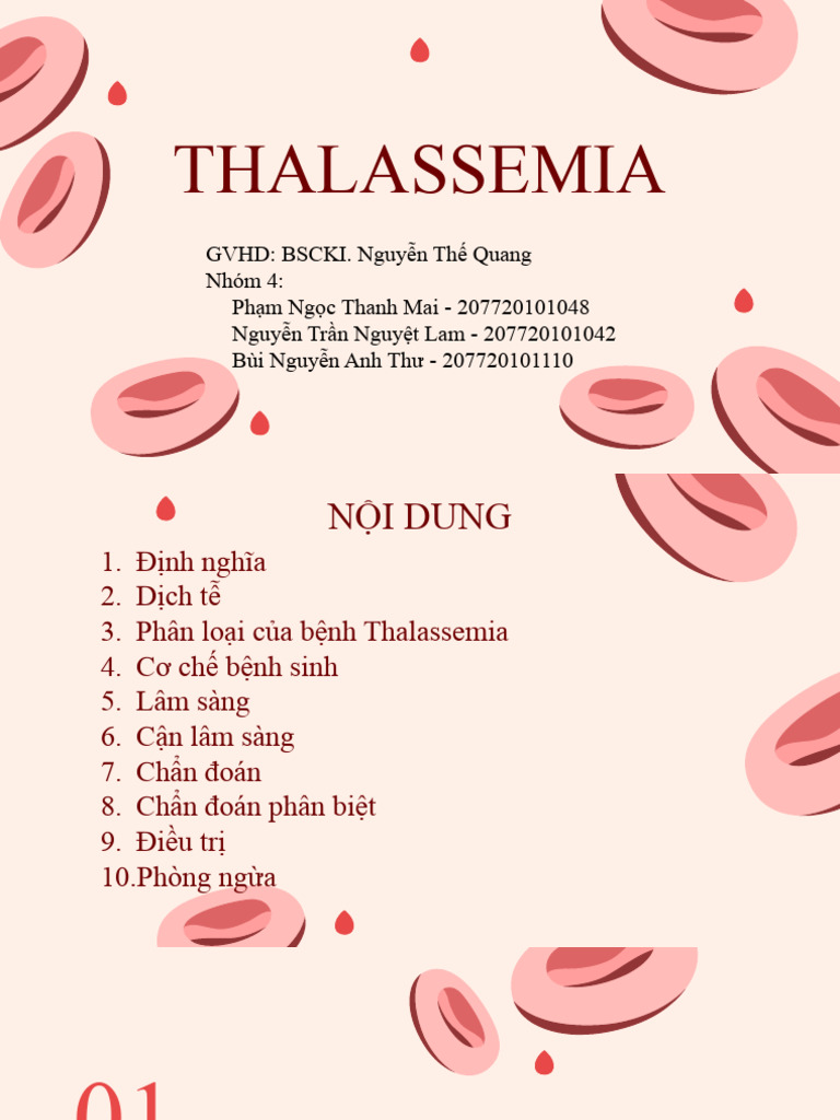 Thalassemia | PDF
