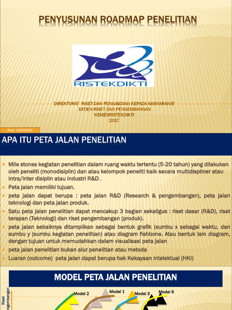 Roadmap Riset dan Pengembangan | PDF