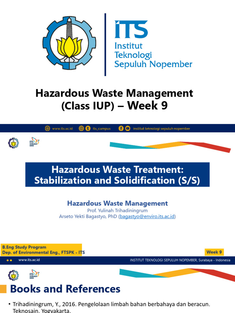 Hazardous Waste - HZW - W09 - 2022 | PDF | Cement | Waste
