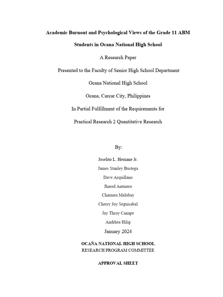 Quantitative-Research-Germanic-Format-3 | PDF | Occupational Burnout ...