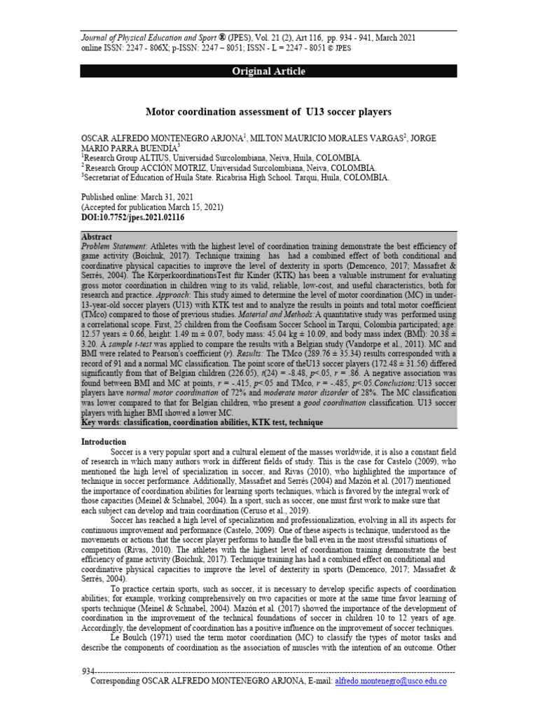 2021 JPES ENGLISH Art116 | PDF | Body Mass Index