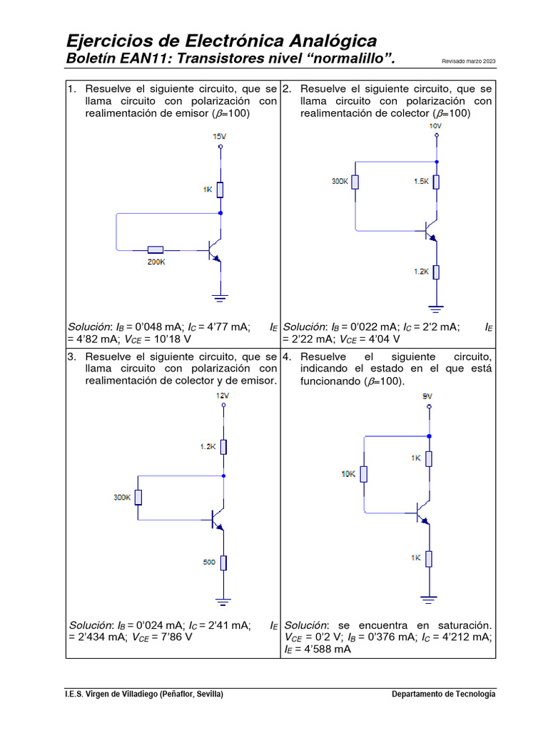 Transistores N1 | PDF | Ciencia y matemáticas