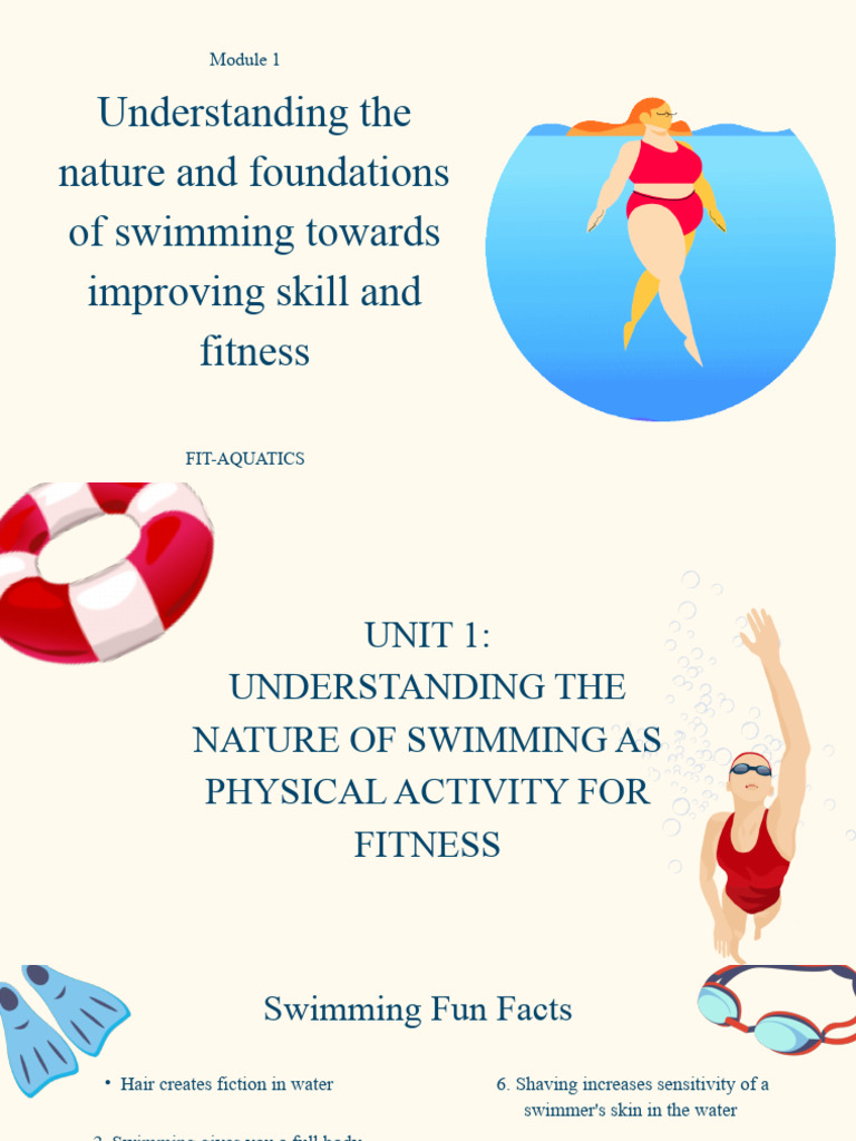 Aquatics Module 1 Unit 1 | PDF | Swimming | Scuba Diving