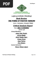 The Power of Positive Thinking (Presentation) | PDF | Optimism | Thought