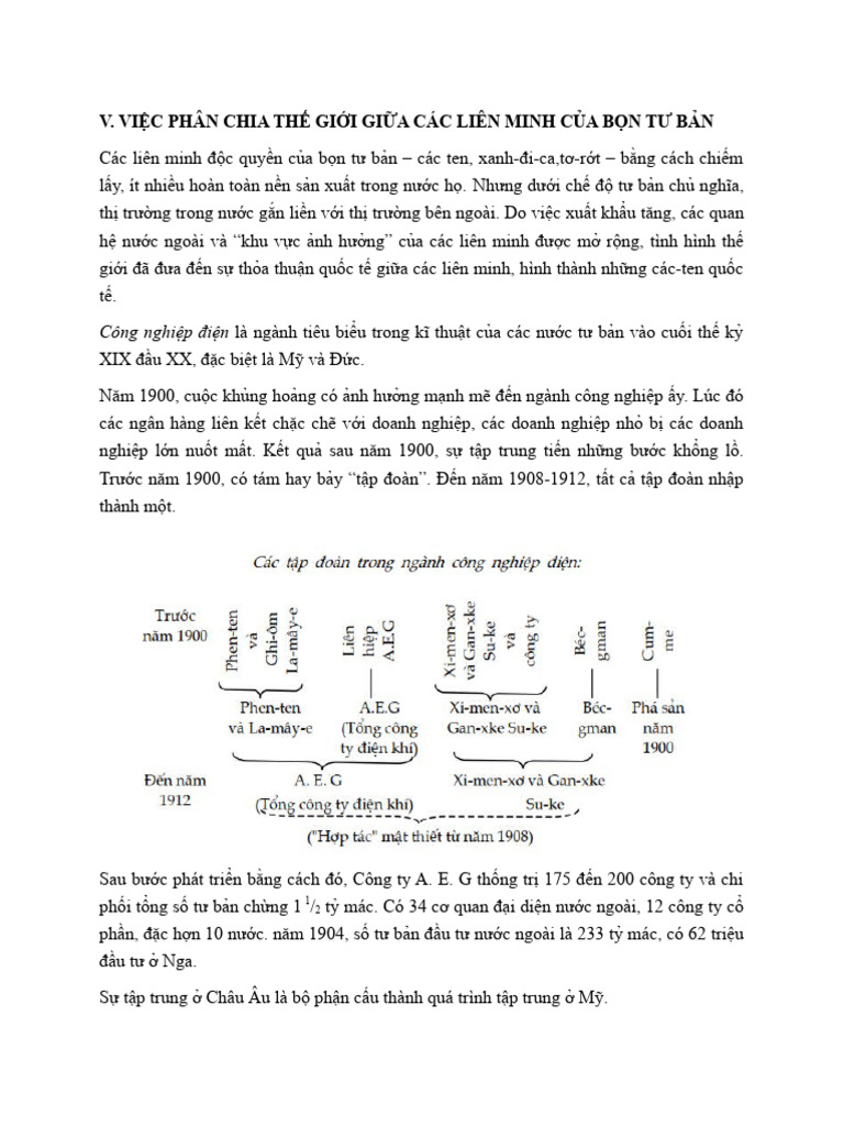 Việc phân chia thế giới của | PDF