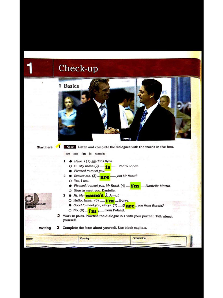 English Review 2 | PDF