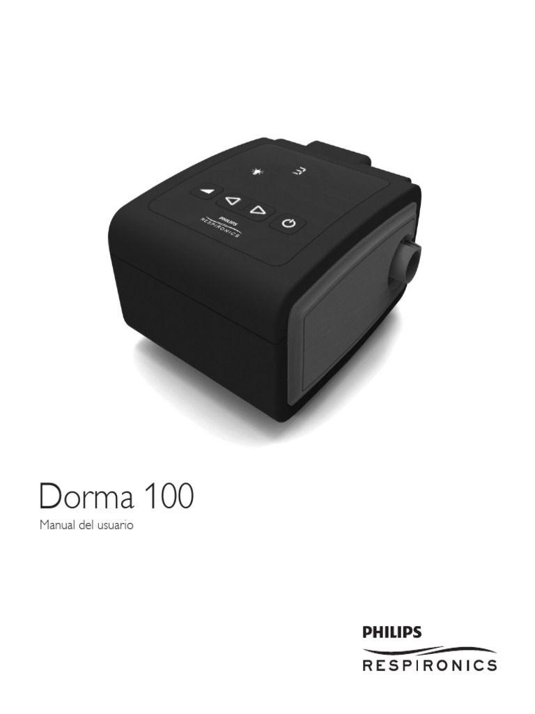 Dorma 100 User Manual Spanish | PDF | Fuente de alimentación | Oxígeno