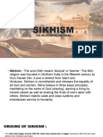 Sikh Gurus Timeline and Contributions | PDF