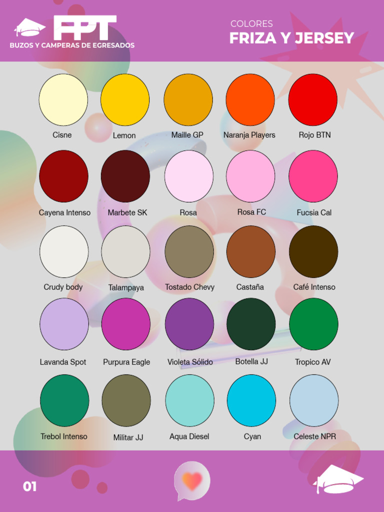 Carta de Colores | PDF