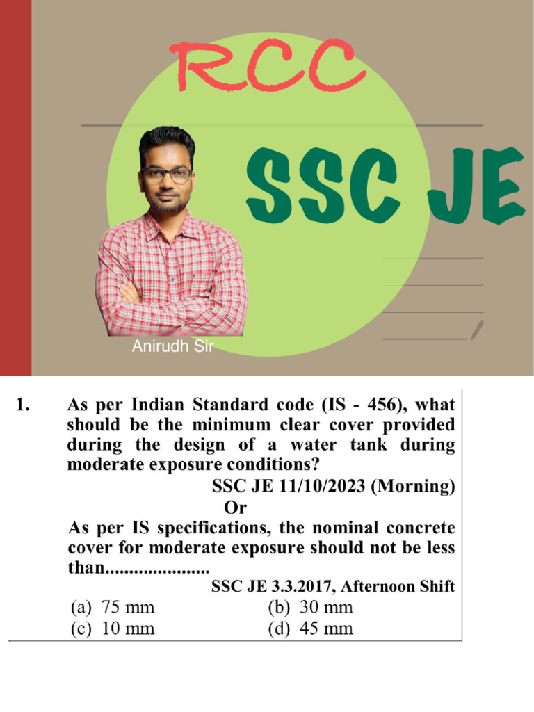 RCC SSCJE Ques Only | PDF