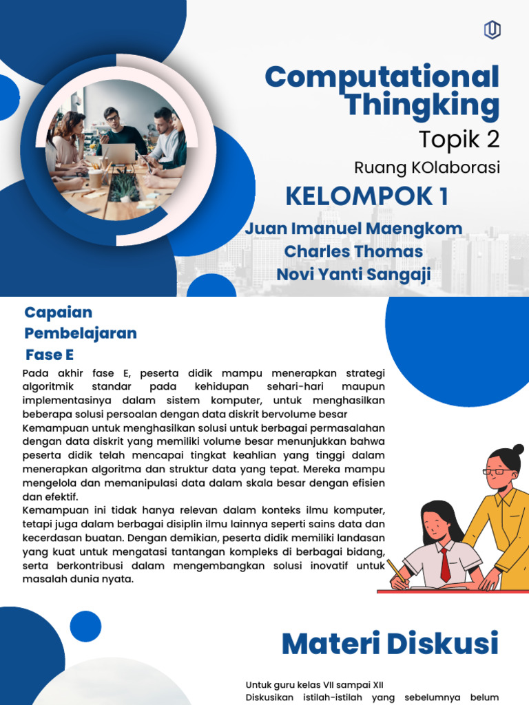 Topik 2 Ruang Kolaborasi | PDF | Komputer