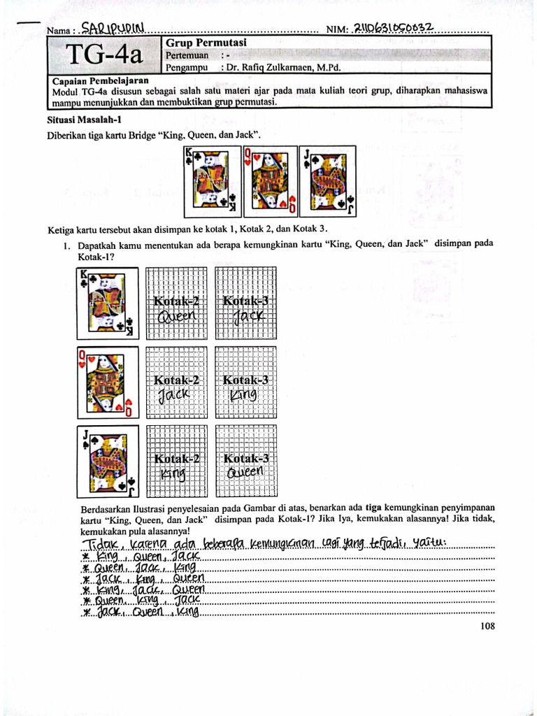 4E 032 Saripudin TG-4a | PDF