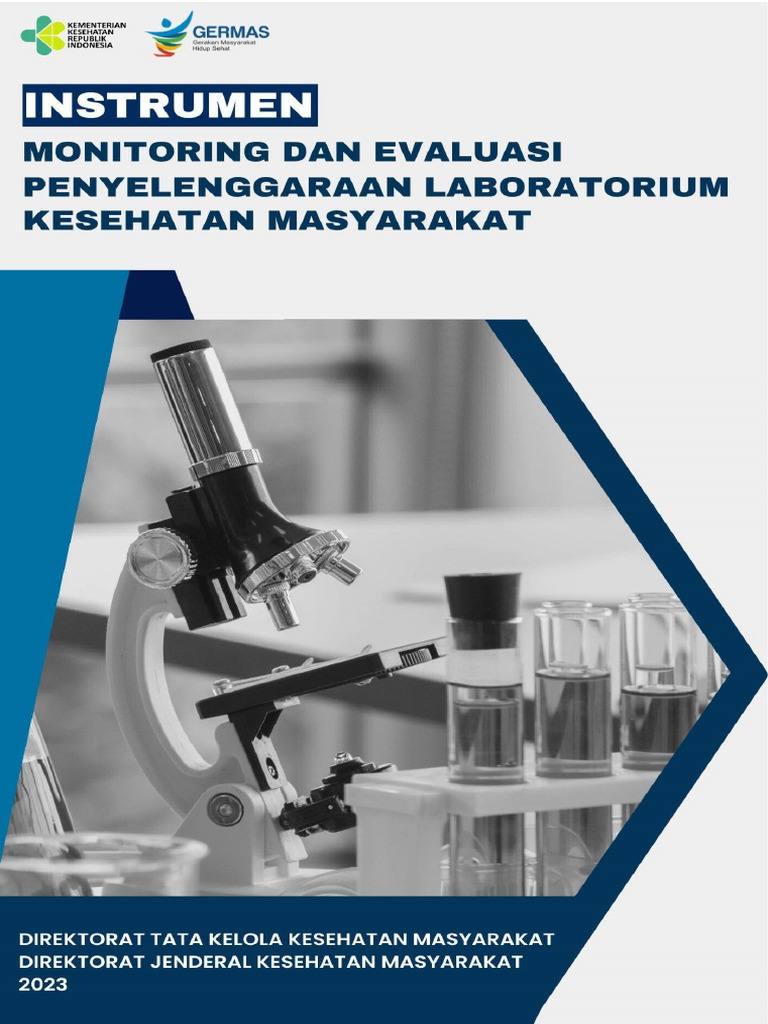 Kirim - Instrumen Monitoring Dan Evaluasi Penyelenggaraan Labkesmas - 2023 | PDF