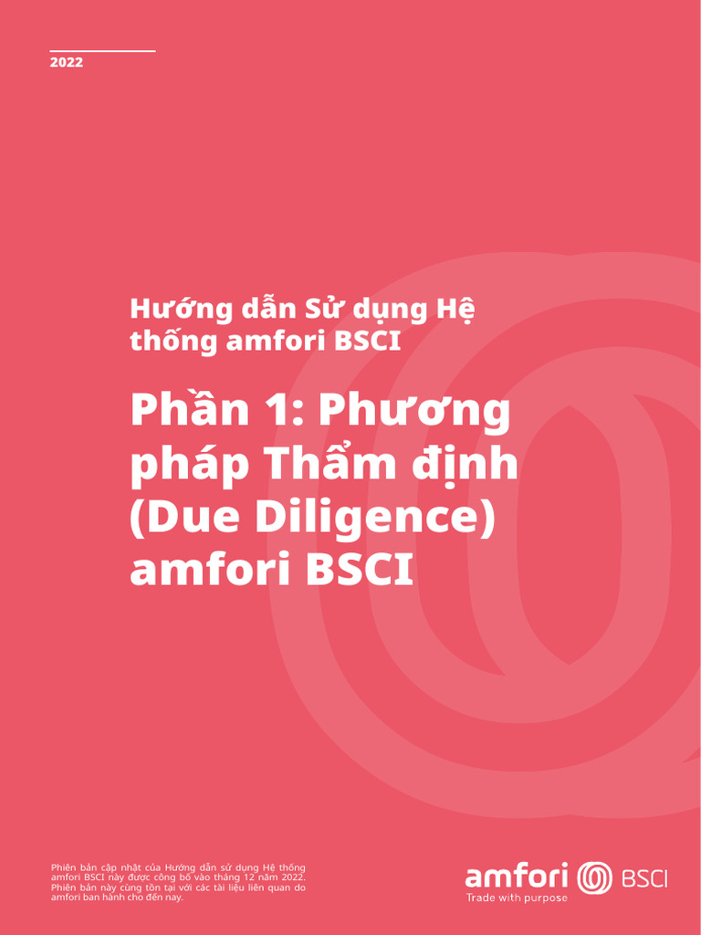 Amfori 2023 04 26 Bsci System Manual Part 1 A4 07 2 | PDF