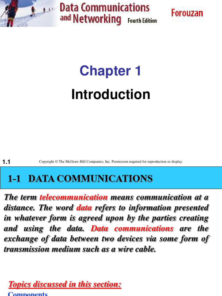 CH 01 | PDF | Network Topology | Computer Network
