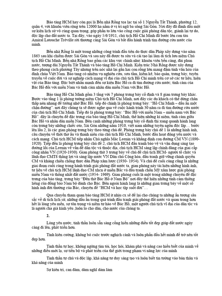 Bài Thu Ho CH | PDF