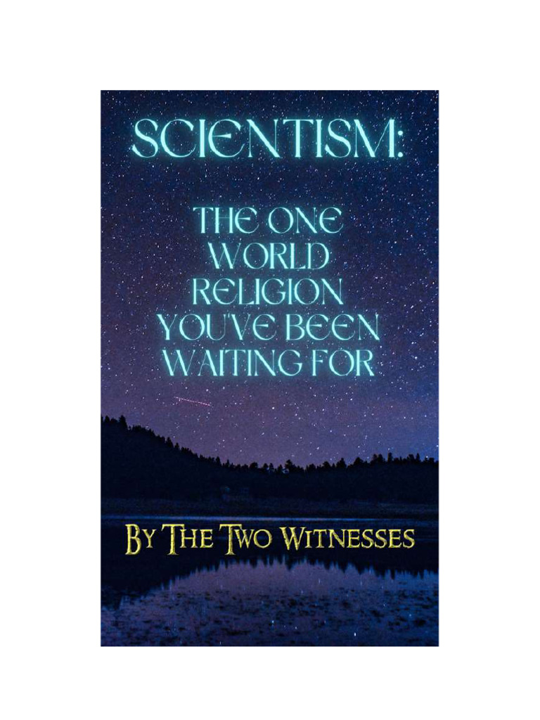 Scientism - The One World Religion You've Been Waiting For | PDF ...