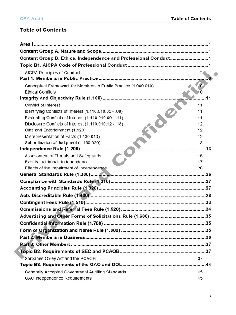 CPA AUD Textbook | PDF | Internal Control | Audit