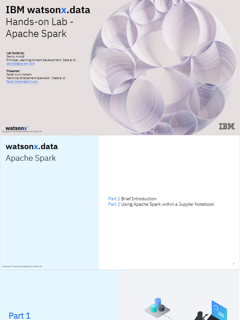 04 - IBM Watsonx - Data - Apache Spark | PDF | Apache Spark ...