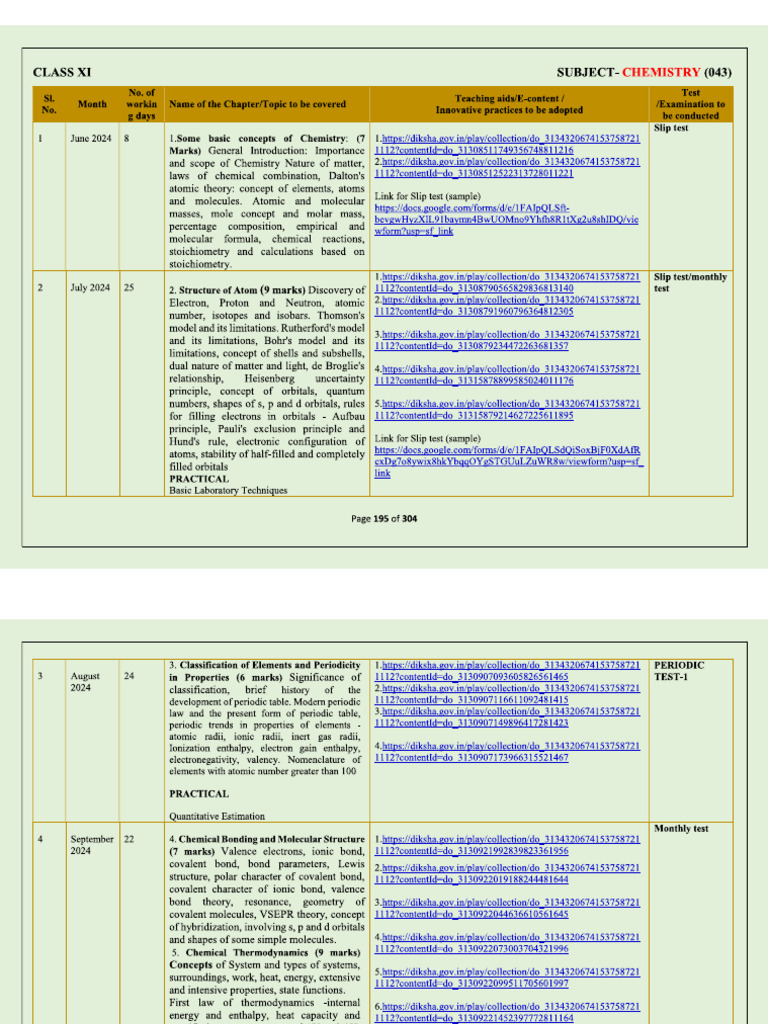 Xi Chemistry | PDF