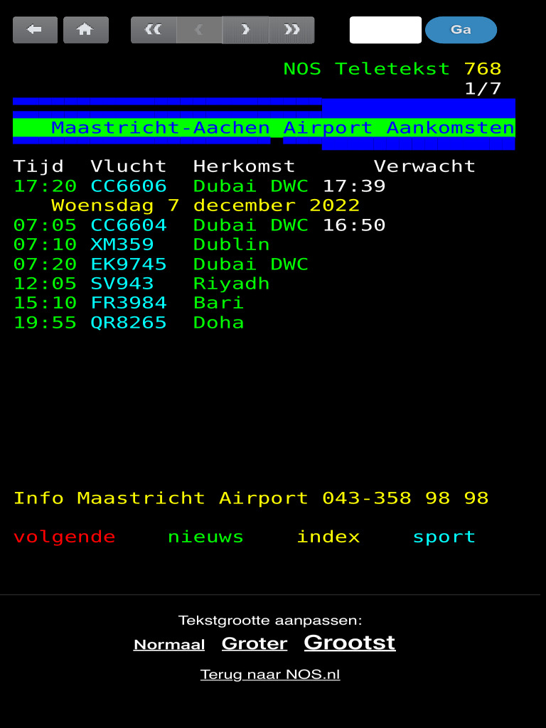 768 - NOS Teletekst | PDF