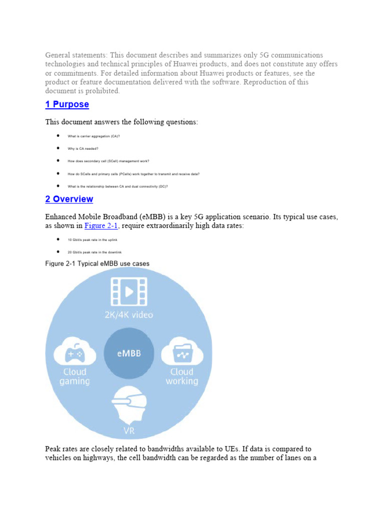 Carrier Aggregation | PDF | Duplex (Telecommunications) | Bandwidth (Signal Processing)