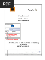 ITP For Rotating Equipment Installation Code-A | PDF | Specification (Technical Standard) | Business