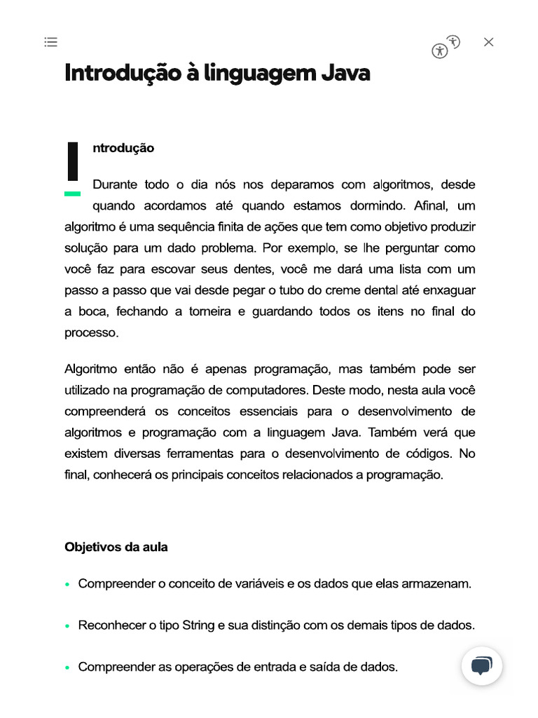 Introdução A Linguagem Java Pdf