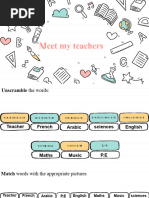 I Love My Teacher Poem | PDF