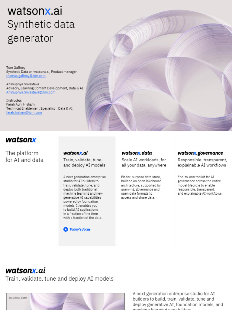 04 - Introduction to Synthetic Data | PDF | Artificial Intelligence ...