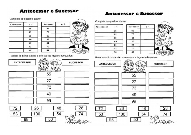 Antecessor e Sucessor | PDF