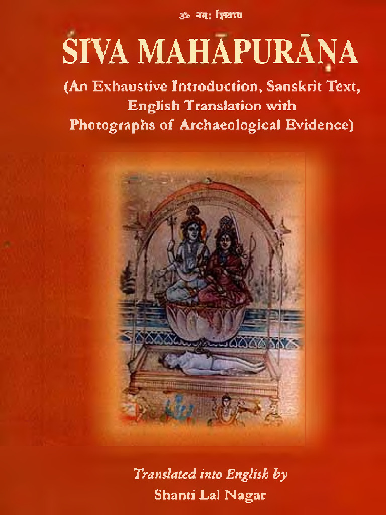 Shiva Purana 1 (Sanskrit Text With English Translation) | PDF | Shiva ...