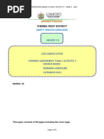 2024 Grade 12 Term 2 Sba Task Presentation W | PDF | Leadership | Learning