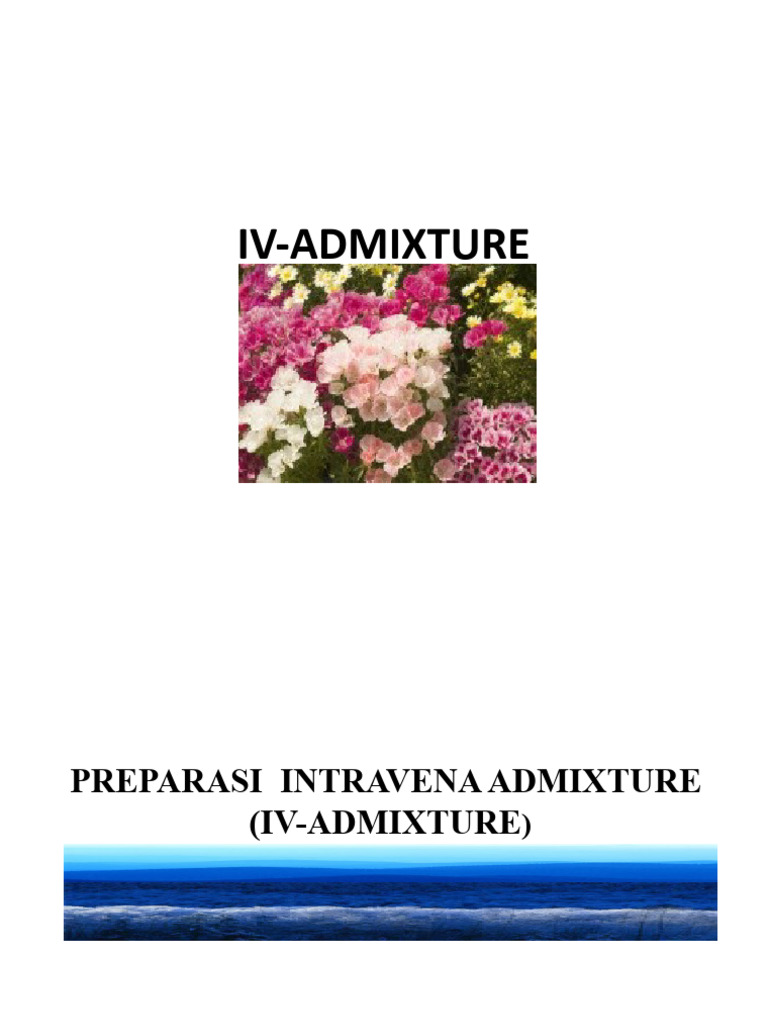 IV-ADMIXTURE | PDF