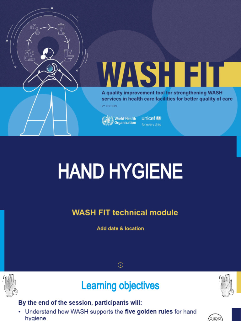 Hand Hygiene Module FINAL 0422 COMPLETE | PDF | Hand Washing | Wash