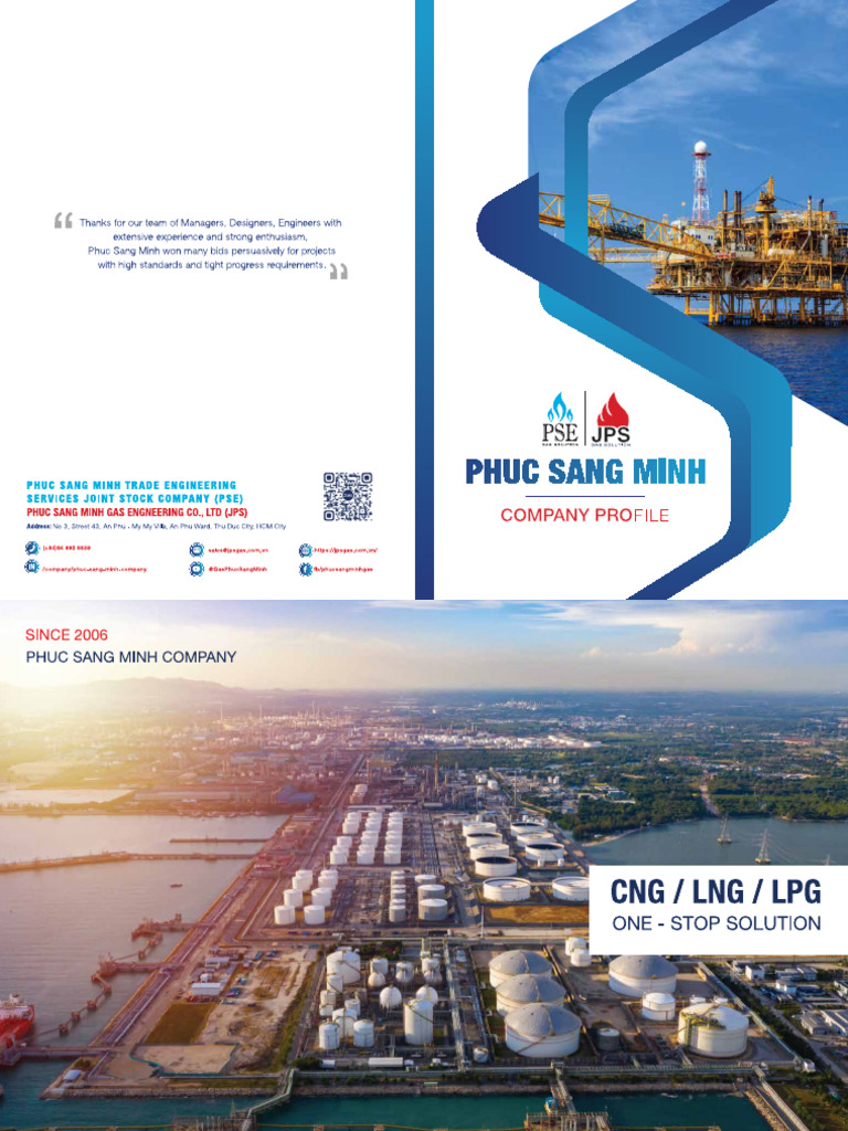 PHUC SANG MIN GAS PROFILE - LNG - CNG - LPG Supplier | PDF