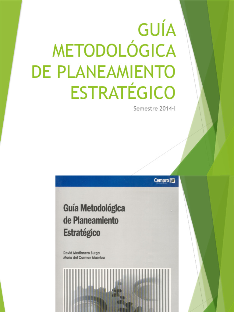 Guía Metodológica de Planeamiento Estratégico | PDF