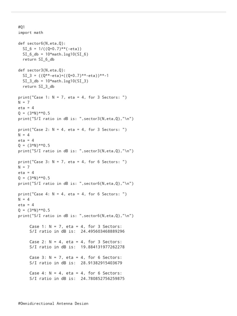 Lab 5 Mcs | PDF | Decibel | Telecommunications