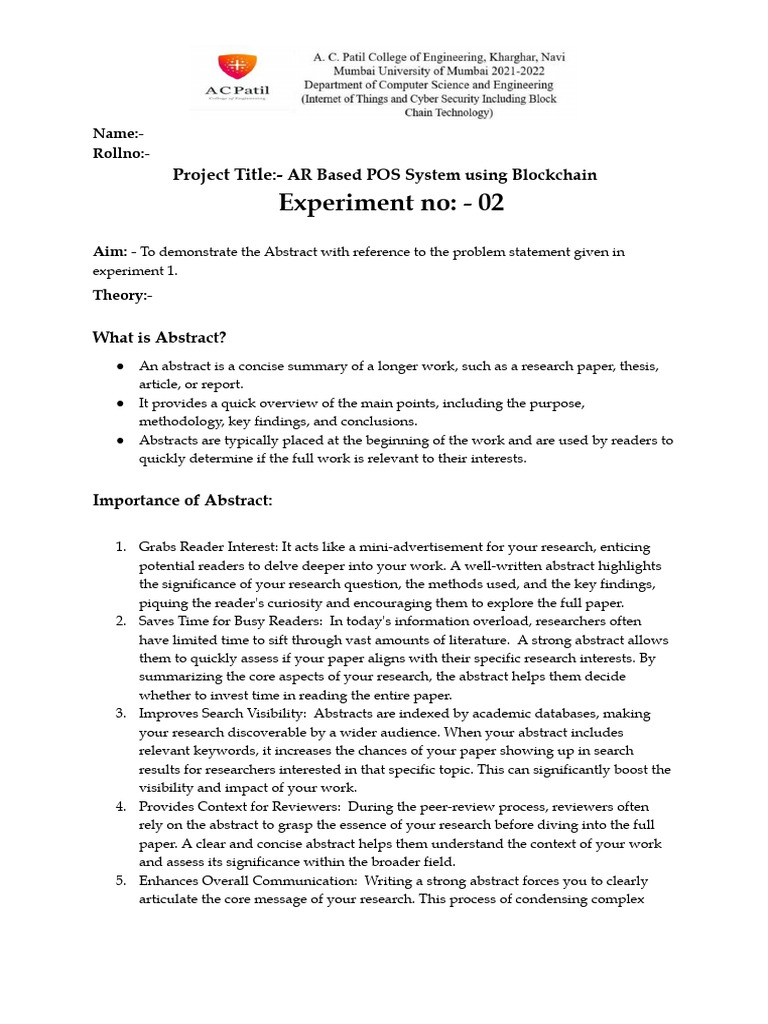 2.capstone (1) | PDF | Abstract (Summary) | Point Of Sale