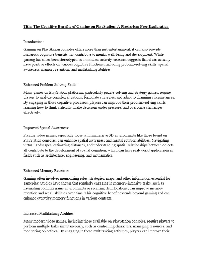 How Good PS Notes | PDF | Cognition | Memory