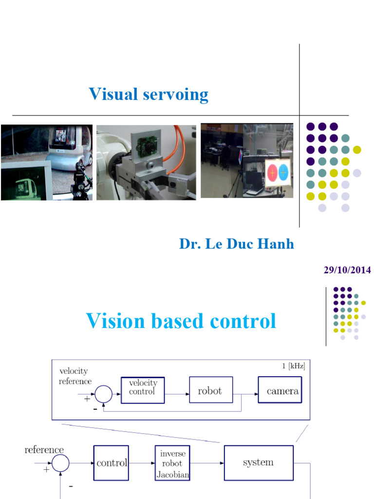 Visula Servoing | Download Free PDF | Computer Vision | Signal Processing