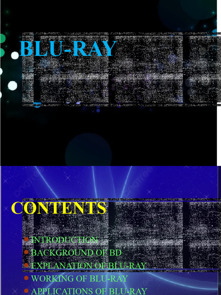 BLU-RAY PPT | PDF | Blu Ray | Dvd
