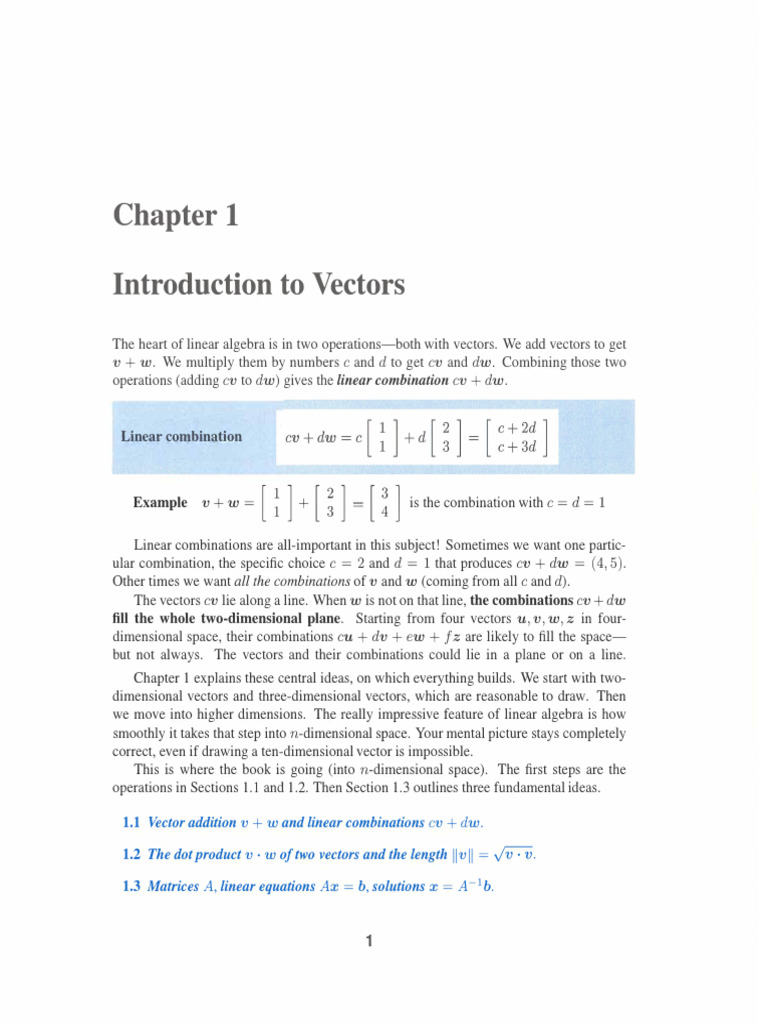 Álgebra Capítulo 1 | PDF